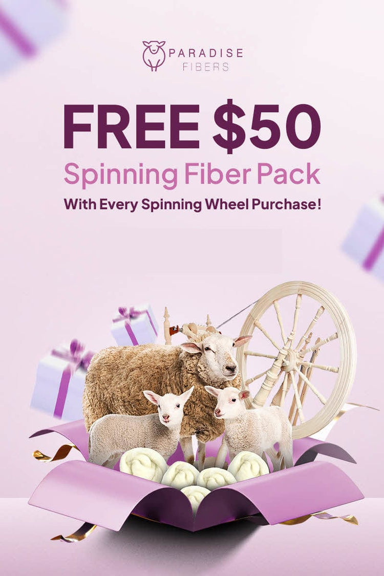 Paradise Fibers | Premium Yarn, Wool Roving, Spinning Wheels, Looms