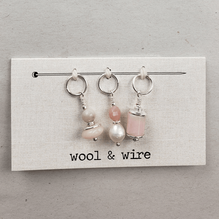 Wool and Wire Stitch Marker Set | Paradise Fibers | From $29.99