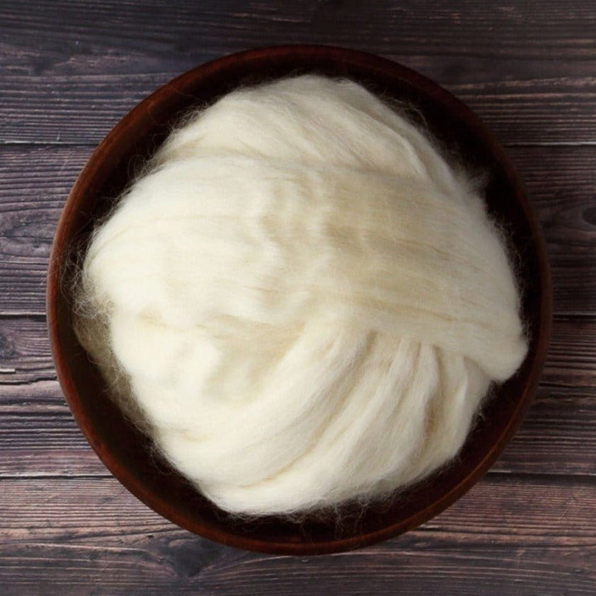 Corriedale Cross Wool Top - 1 lb. Special | Paradise Fibers | From $24.49