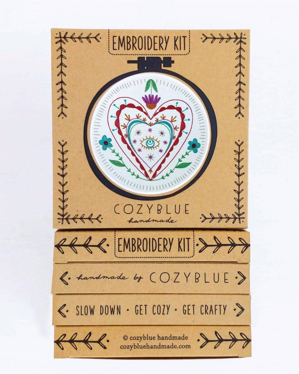 Cozyblue Envision Embroidery Kit – Paradise Fibers