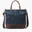Tote Bag - Della Q Makers Canvas with Leather Exterior