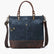 Tote Bag - Della Q Makers Canvas with Leather Exterior