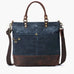 Tote Bag - Della Q Makers Canvas with Leather Exterior