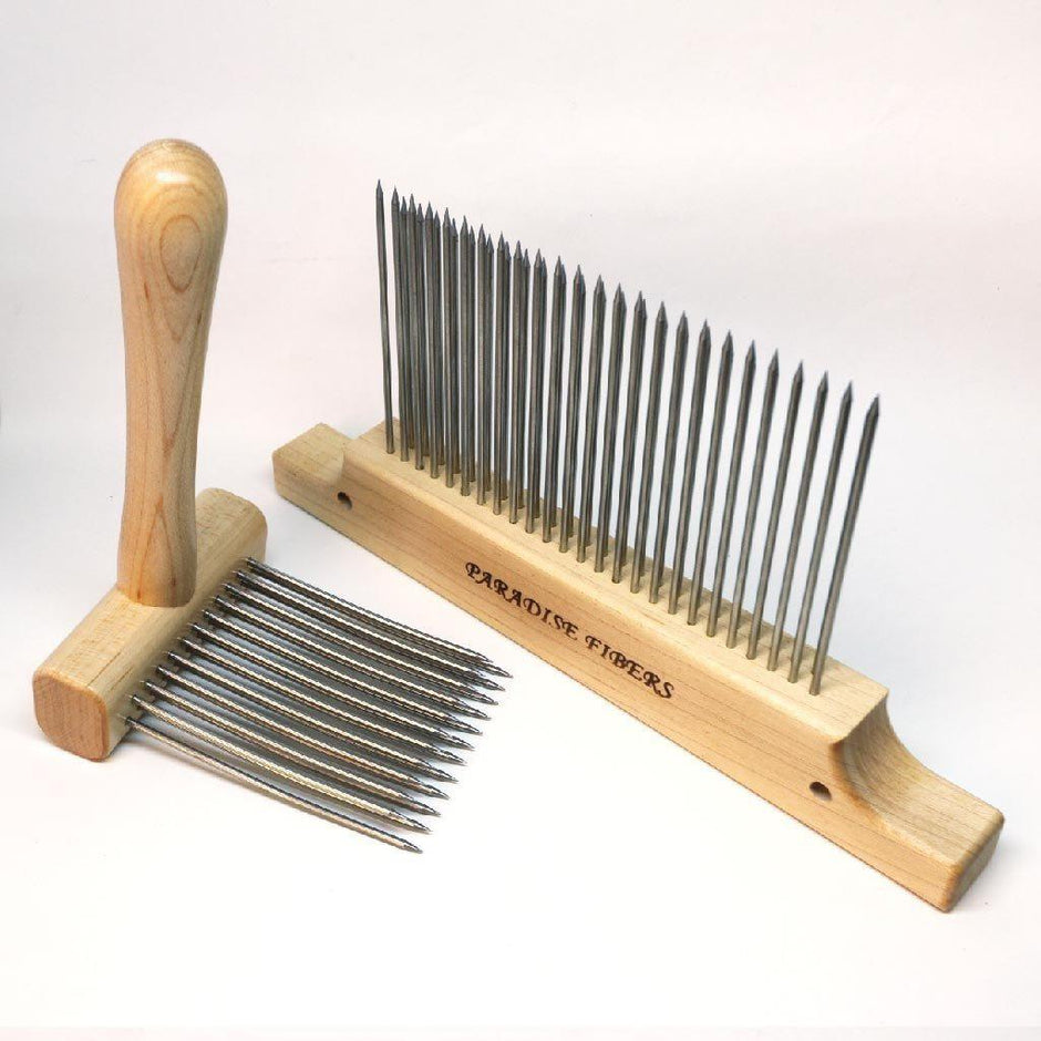 Hackles and Combs Collection for Raw Fleece – Paradise Fibers