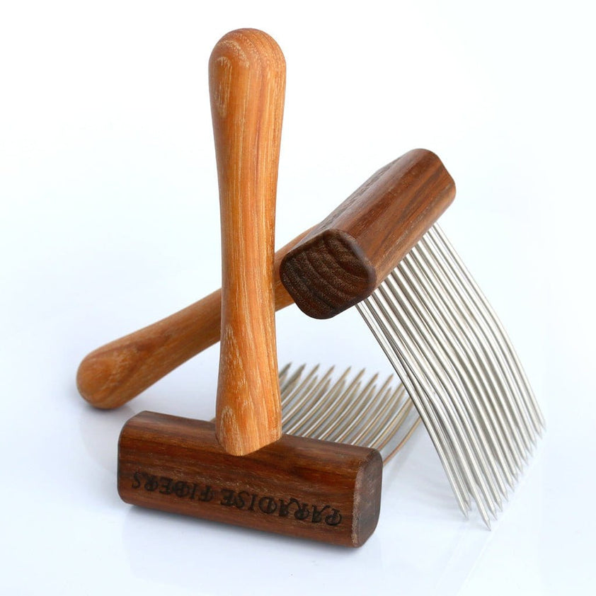 Double Row Wool Combs | Paradise Fibers | From $36.00