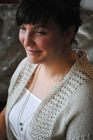 Elsebeth Lavold Summer Ease Cardi Pattern for US 5mm Needles