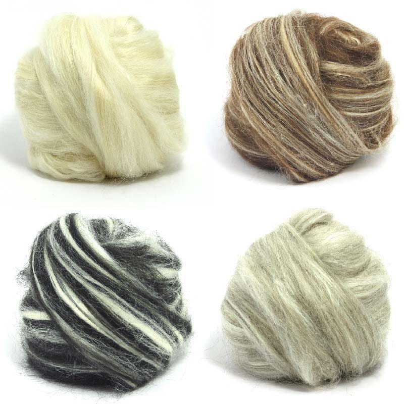 Paradise Fibers Alpaca/Tussah Silk Tops | Paradise Fibers | From $17.00