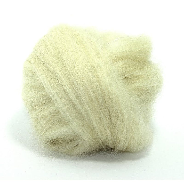 Teeswater Wool Top for Hand Spinning and Felting