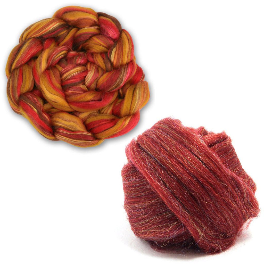 Glitzy Magical Merino Fiber Bundle - 8oz Collection